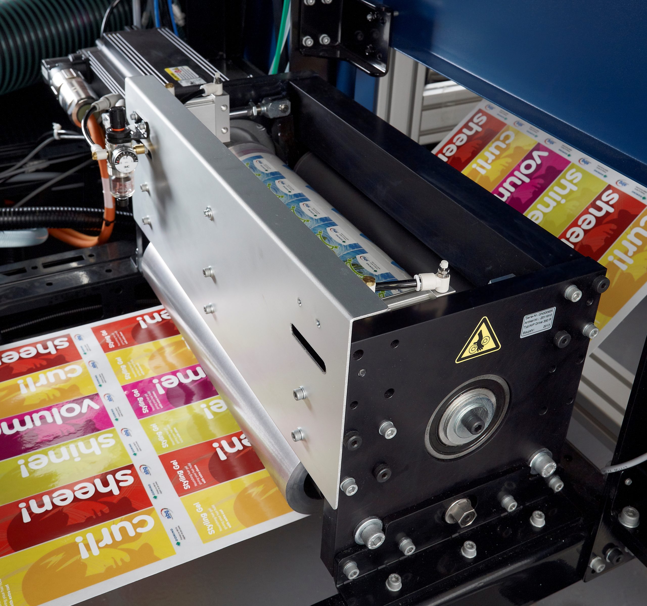 Domino N610i Digital Label Press - TENSION CONTROLLER - Labels ...