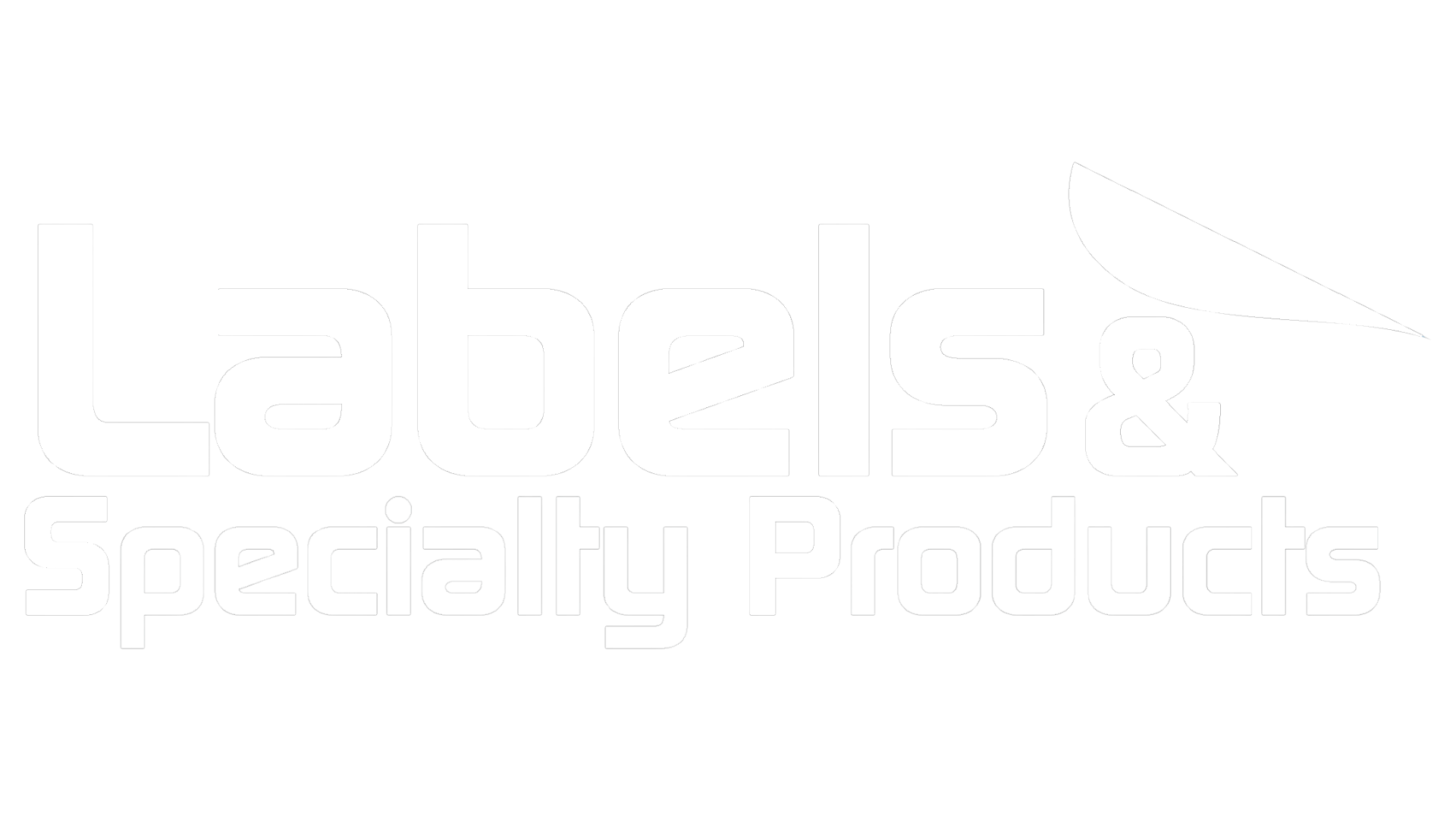 white logo on transparent - Labels & Specialty Products