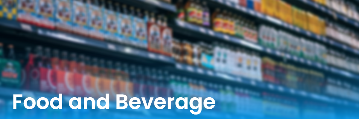Food and Beverage banner - Labels & Specialty Products